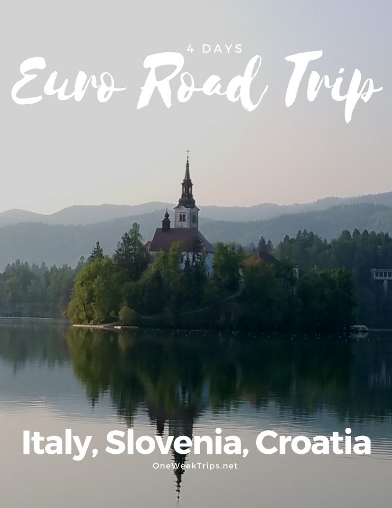 Guide: 4 Days Road Trip through Italy, Slovenia, and Croatia – One Week ...